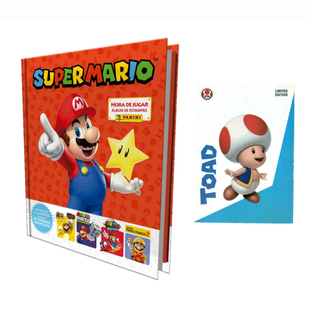 Álbum Super Mario - Start Game Tienda de figuras, mangas, TCG